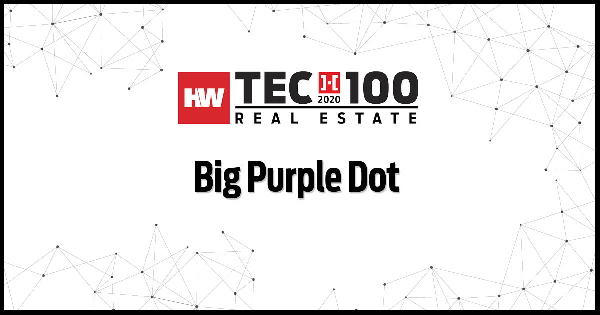 2020 HW Tech100 Real Estate: Big Purple Dot
