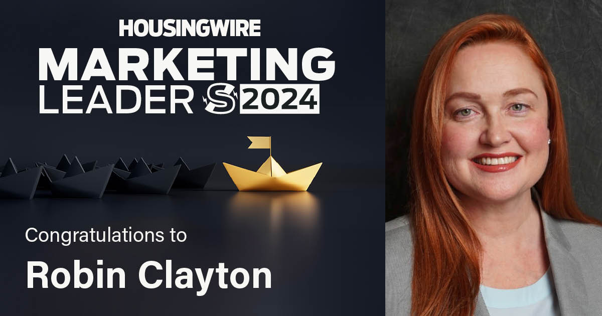 2024 Marketing Leader: Robin Clayton - HousingWire