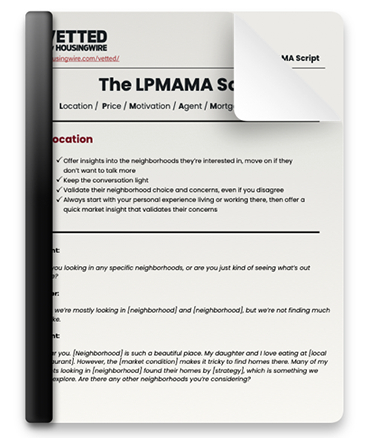 The LPMAMA Script: What to Say on Your Next Buyer Call