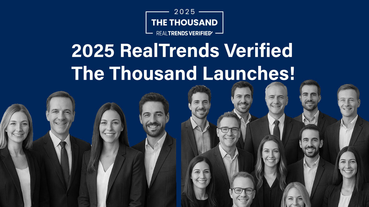 RealTrends Verified agents and teams deliver big gains