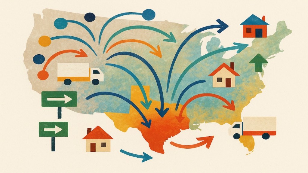 Migration 2025: Where Americans are moving to — and why