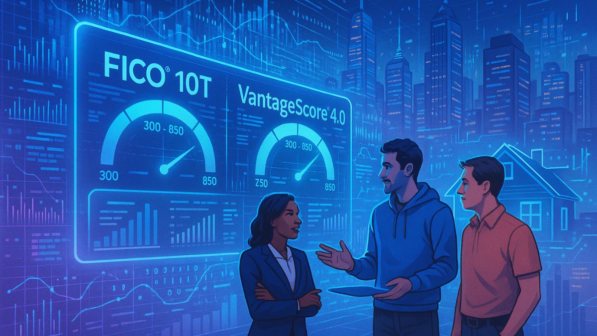 Mortgage credit model overhaul: FICO 10T and VantageScore 4.0