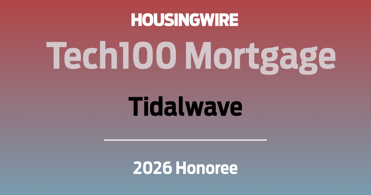 Tidalwave - HousingWire