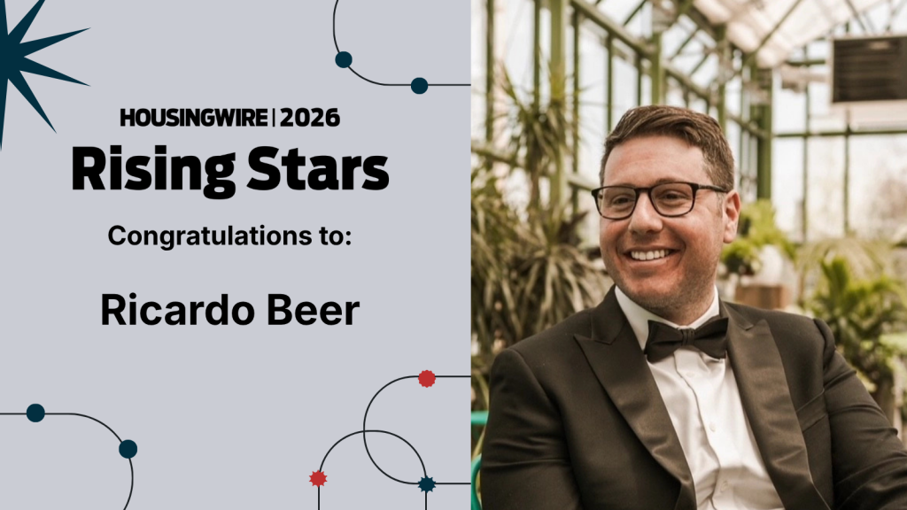 2026 Rising Star: Ricardo Beer - HousingWire